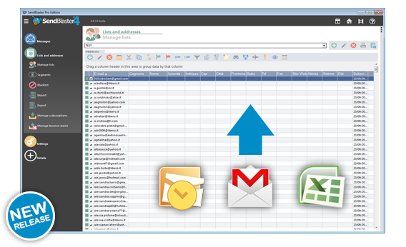 How to use sendblaster 4 - ptulan